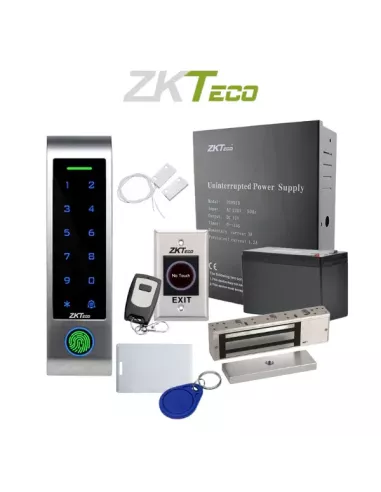 ZKTeco IP66 Stand Alone Access Control Device, 1000 Finger Prints, 888 – Let's Fibre Technologies