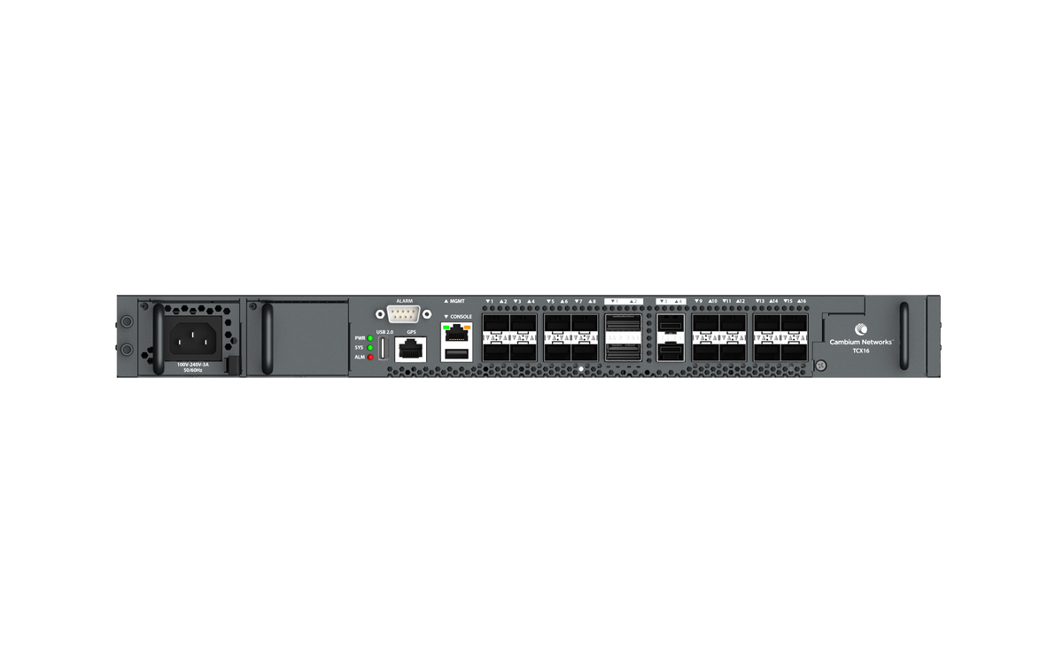 Cambium 16-Port Combo Pon OLT, 16 PON ports with Gpon, XGS-Pon, Combo ...
