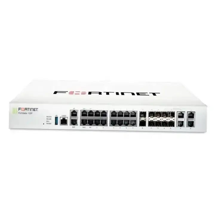 Fortinet FortiGate-61F Hardware with 10 x GE RJ45 ports (including 2x ...