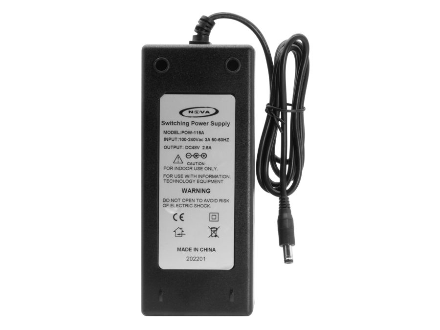 IEC power supply 48V 120W PSU Without IEC Cable, suitable for use with ...