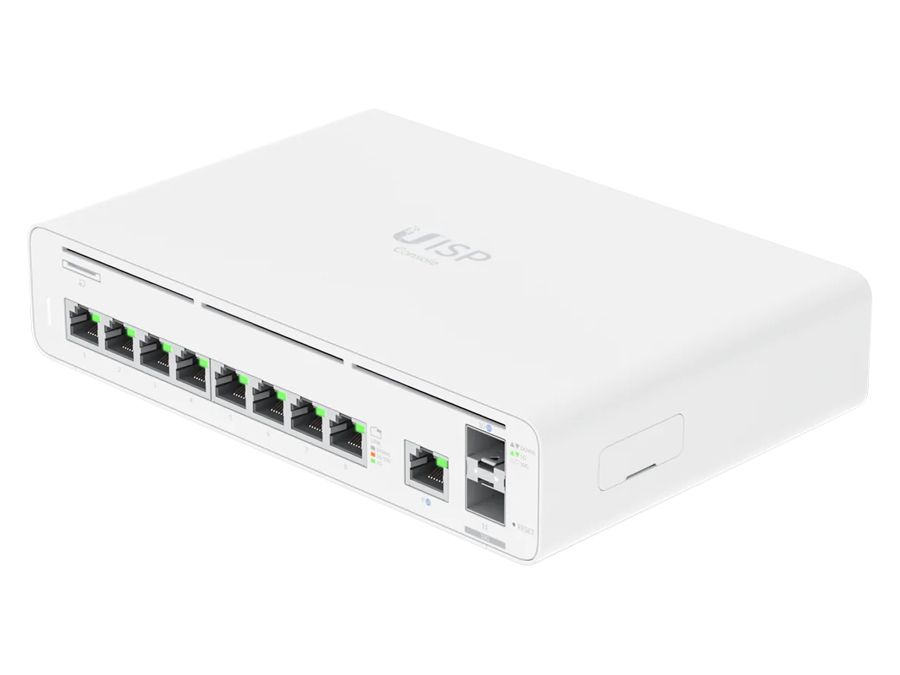 Ubiquiti UISP Console 9 Port Gigabit 2SFP+, 8x Gigabit Ethernet Ports ...