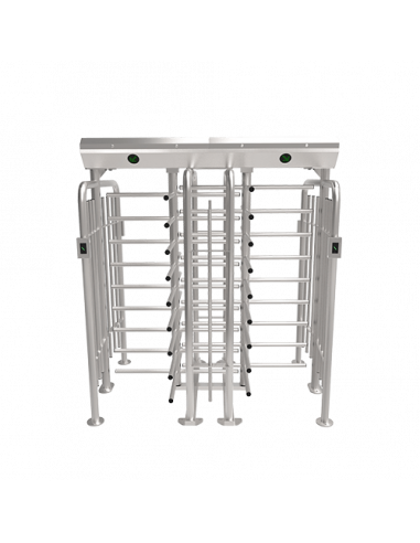 ZKTeco Four Arm Full Height Double Turnstile, FHT2400D Series, Double ...