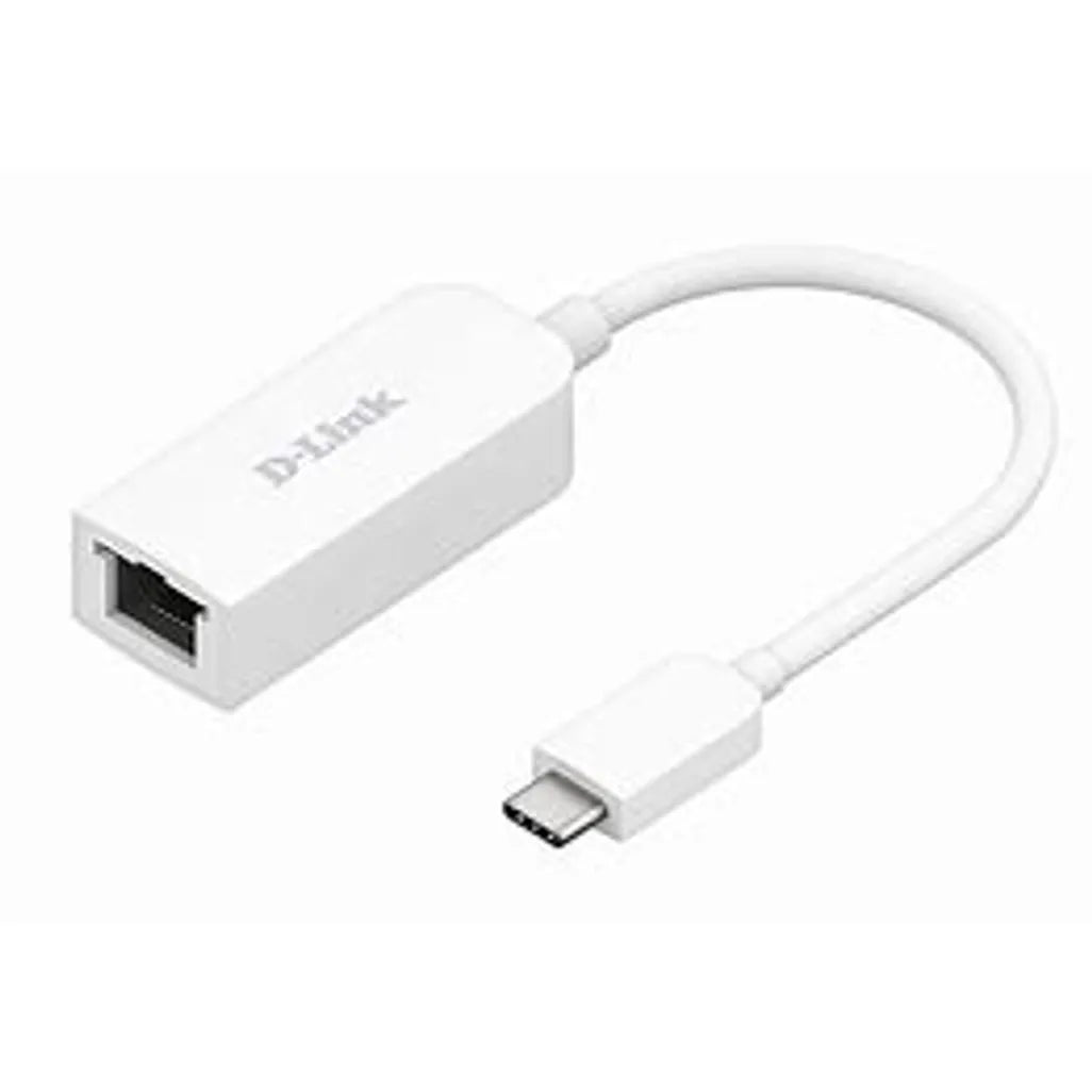 D-Link Dub-E250 USB Type-C to 2.5Gbps Gigabit Ethernet Adapter, portab ...